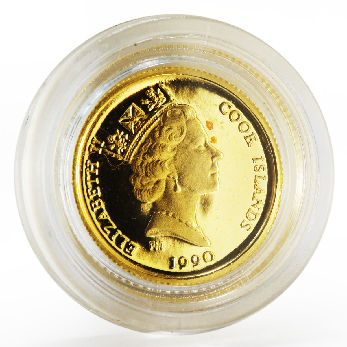 Cook Islands 25 dollars Endangered Wildlife series The Lynx proof gold ...