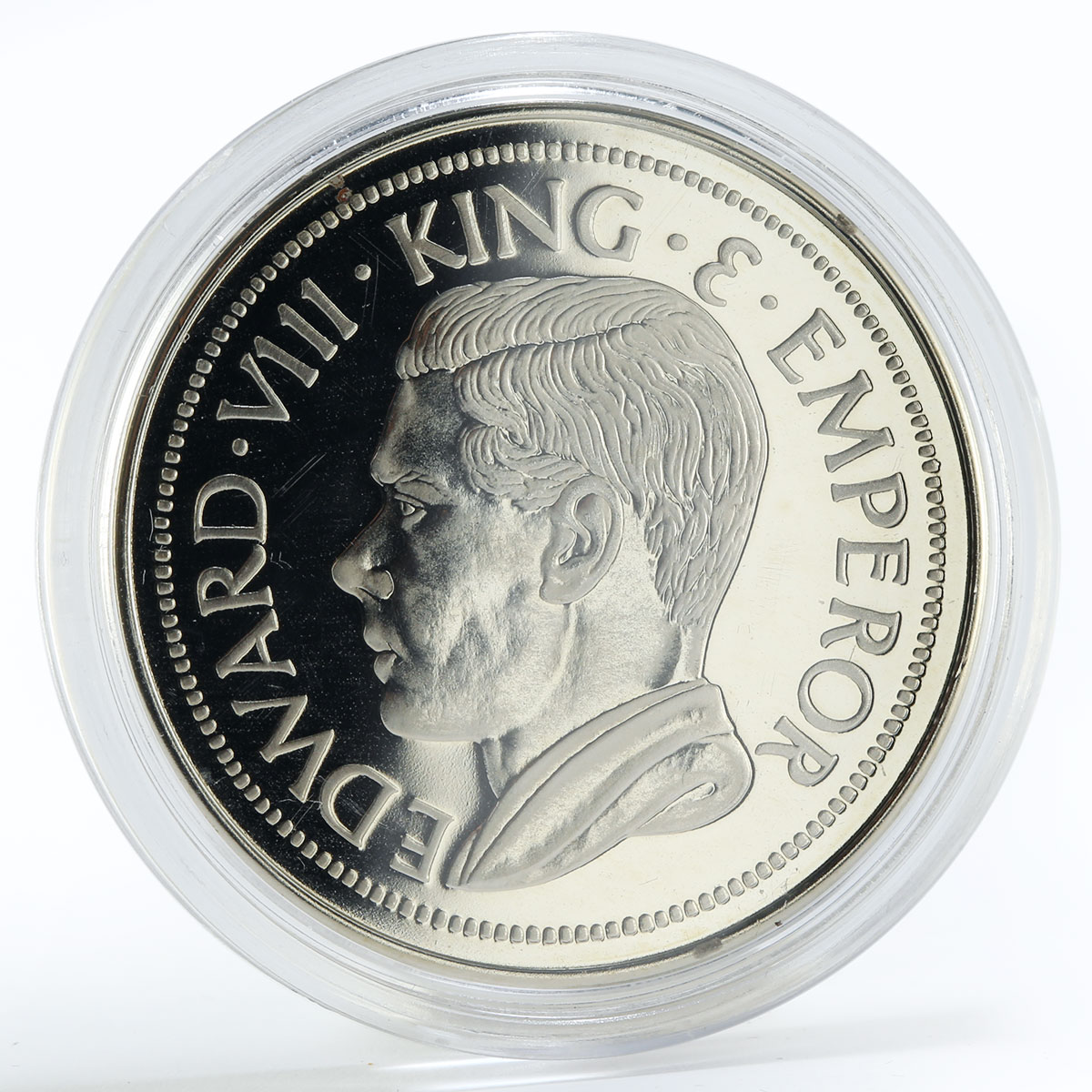 Ceylon 1 crown Edward VIII Emperor silver coin 1936 | Coinsberg