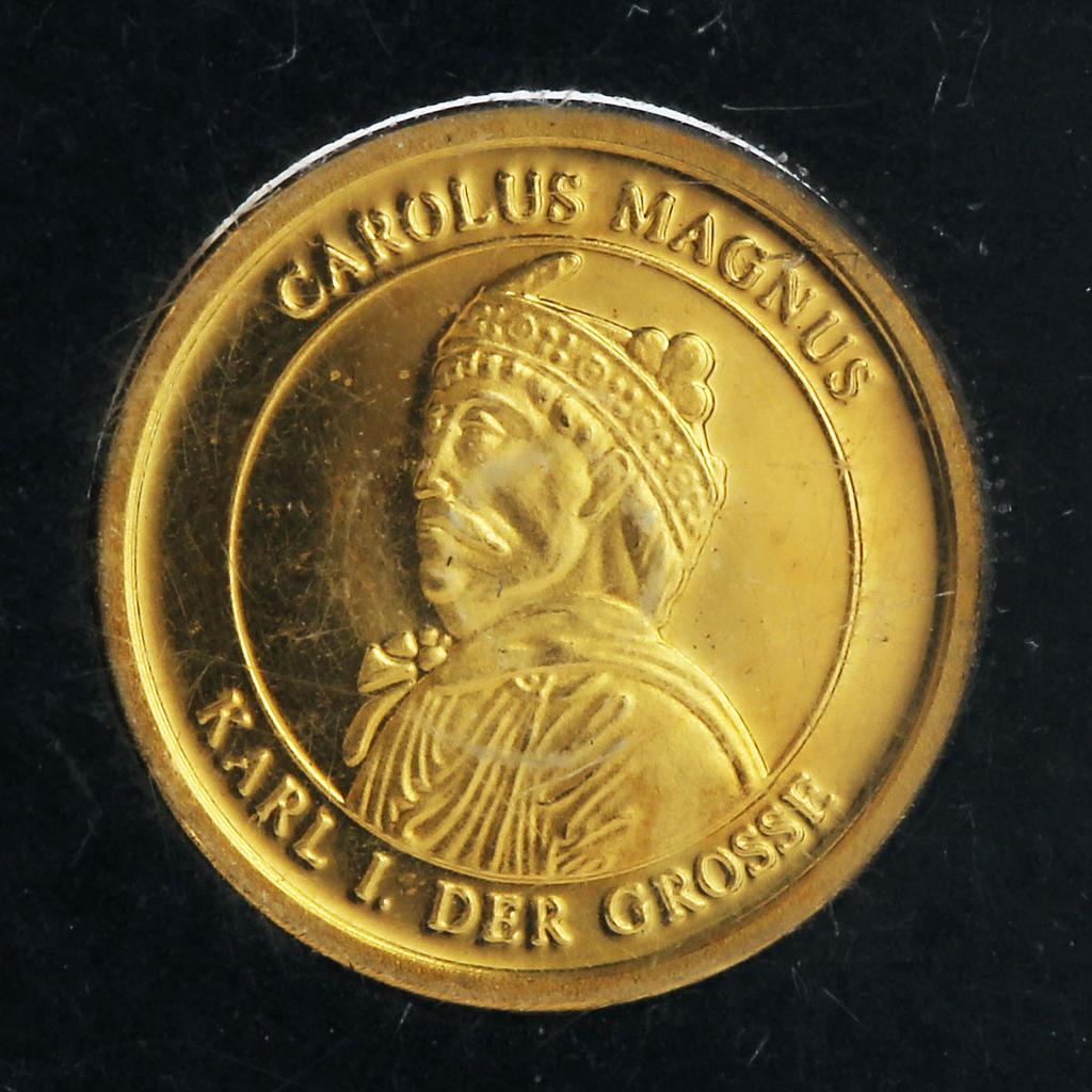 Germany 50 euro Carolus Magnus Karl I Great Personalities gold proof ...