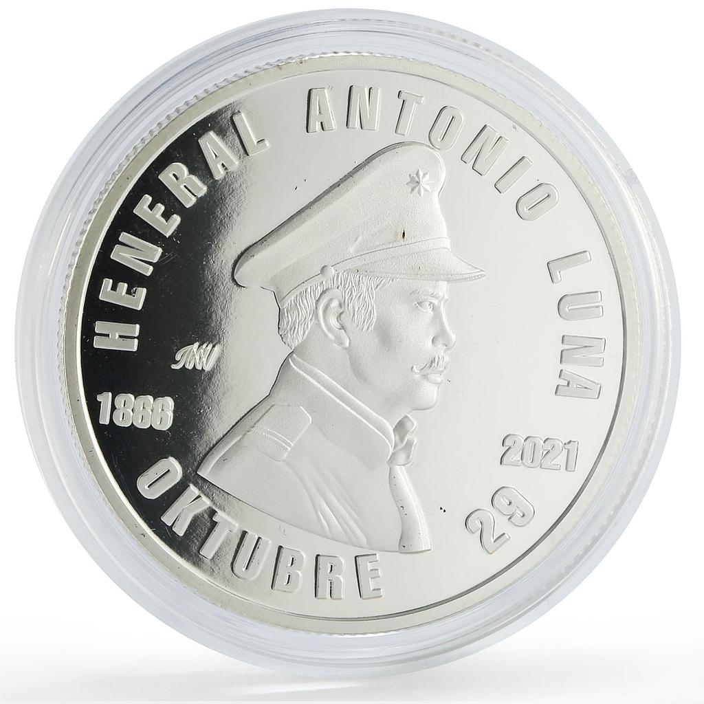 Philippines General Antonio Luna 150th Anniversary Politics zinc medal ...